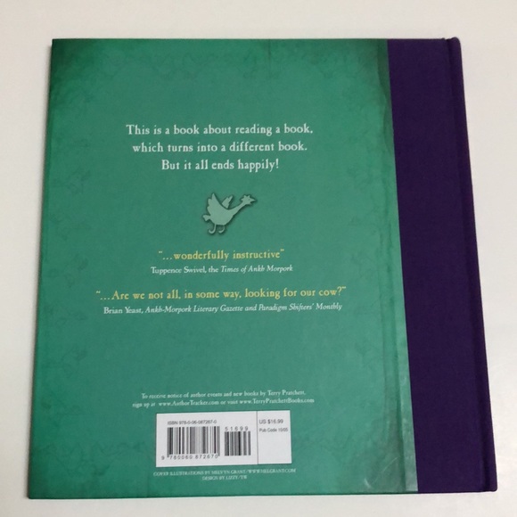 Terry Pratchett | Other | Hardcover Wheres My Cow By Terry Pratchett ...